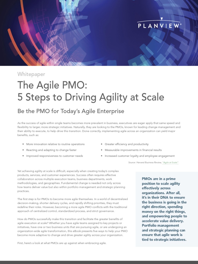 Agile PMO | PDF | Agile Software Development | Scrum (Software Development)