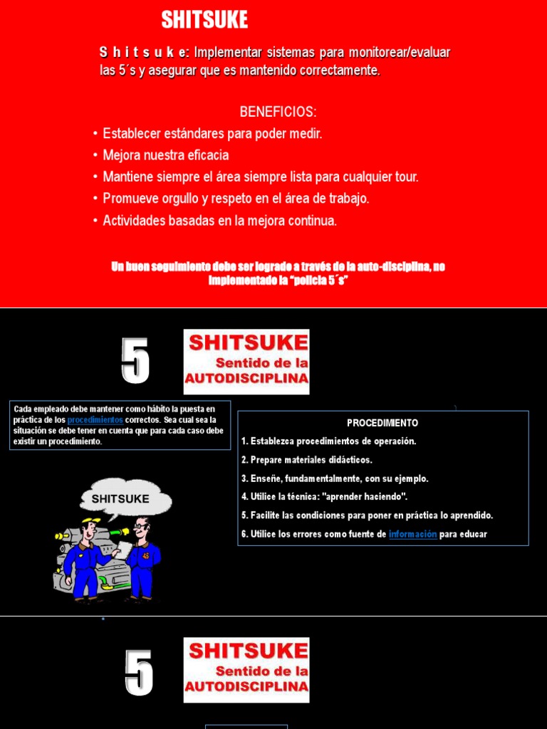 5 Shitsuke | PDF | Disciplinas | Aprendizaje
