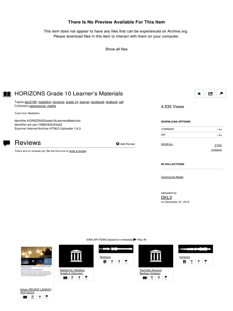 Horizons Grade 10 Learners Materials | PDF | Multimedia | Media Technology