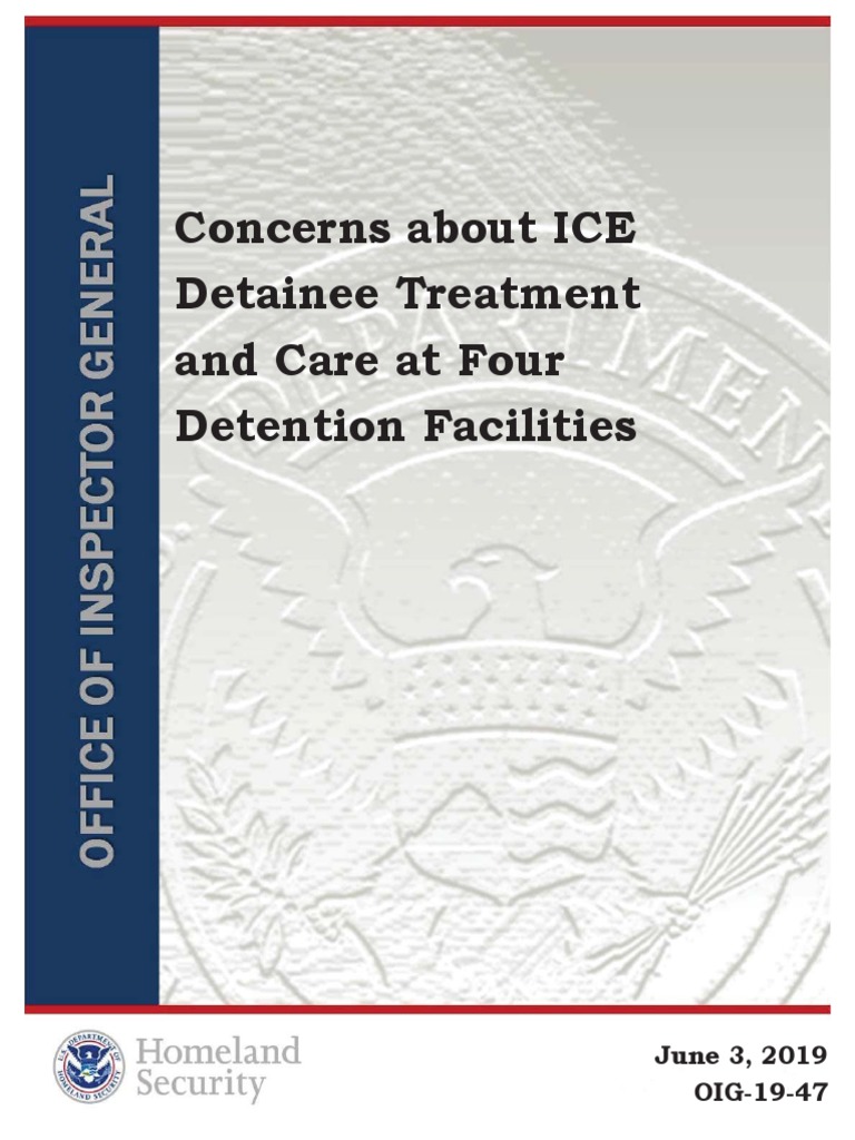 OIG 19 47 Jun19 PDF | Download Free PDF | U.S. Immigration And Customs ...