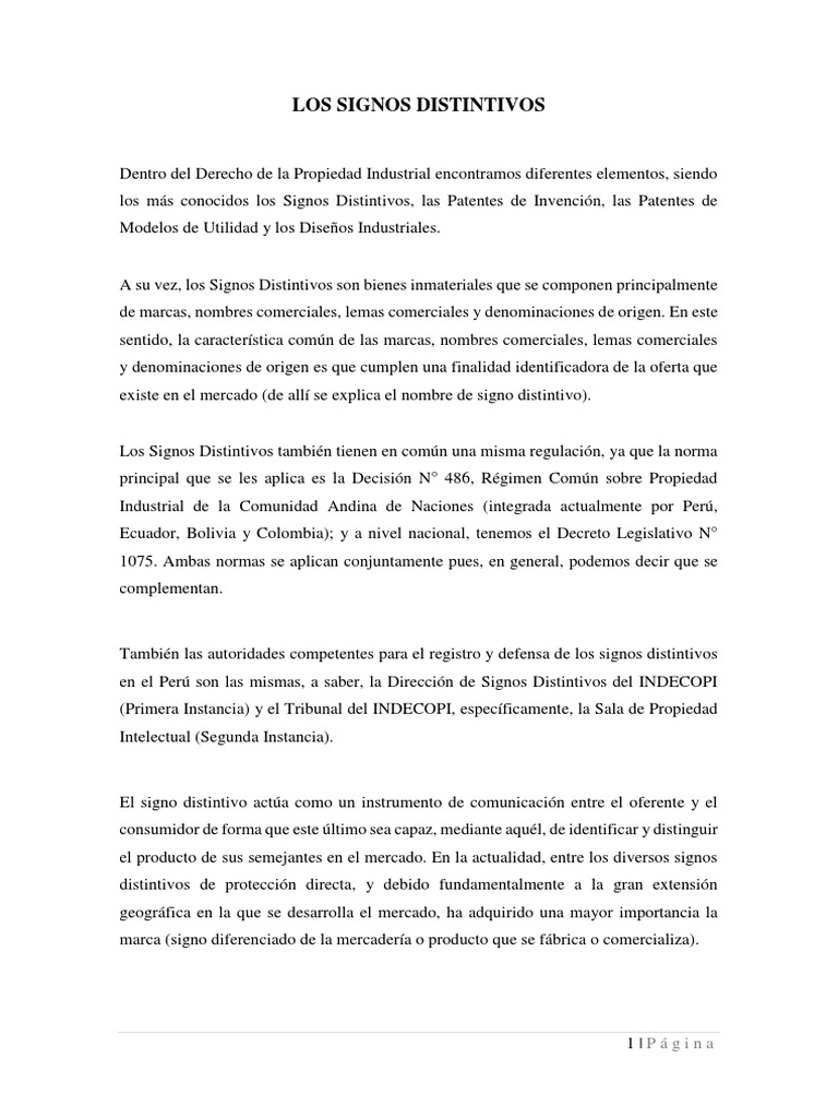 Listoos Signos Distintivos | PDF | Marca comercial | Marca