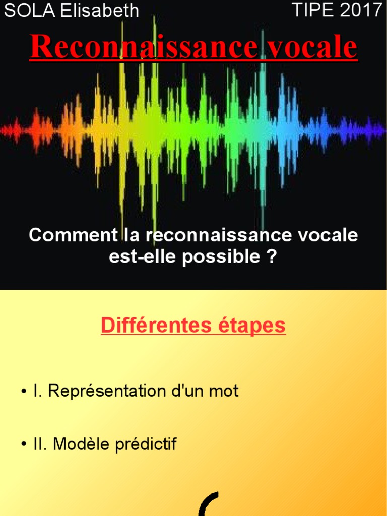 Comprendre la reconnaissance vocale | PDF | Reconnaissance automatique ...