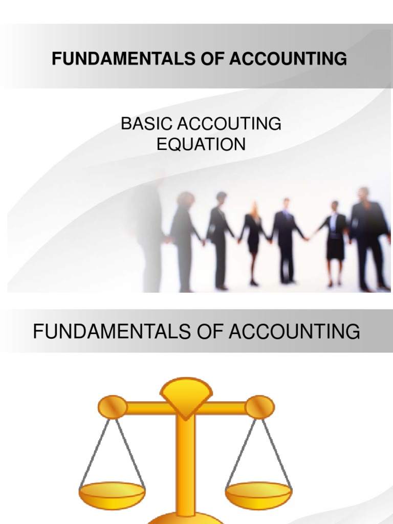 Fundamentals of Accounting 1 | PDF | Expense | Depreciation