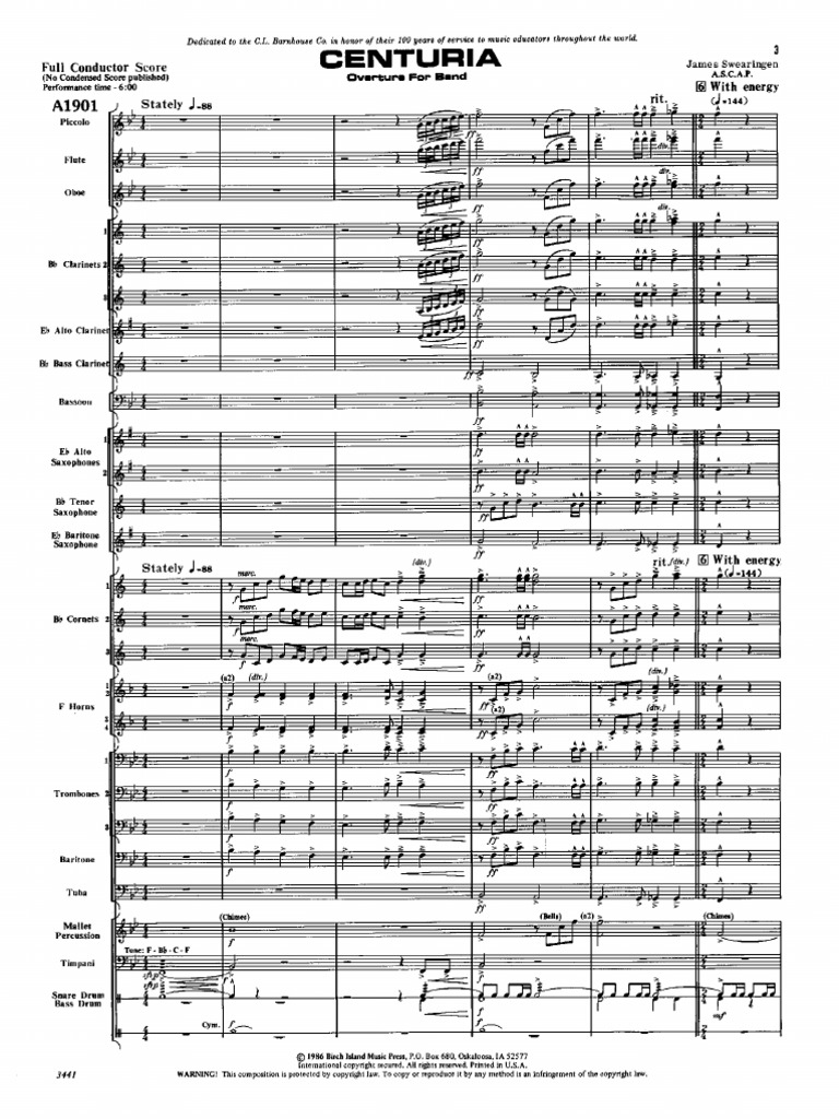 Centuria Score PDF | PDF