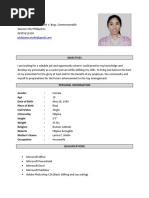 Deck Cadet Resume and Application | PDF