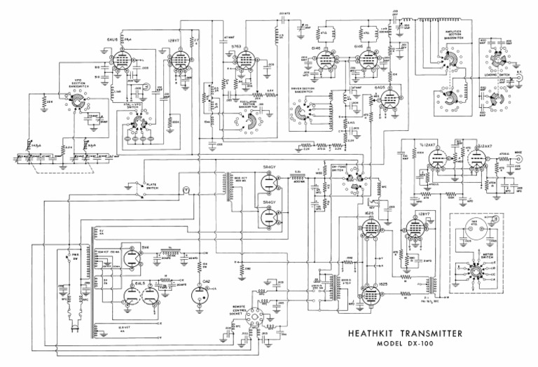 DX 100 Schematic | PDF