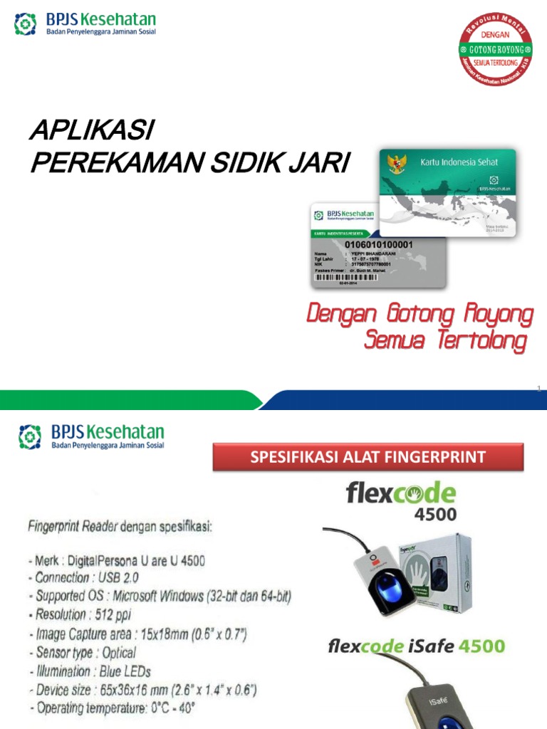 SOS Fingerprint BPJS | PDF