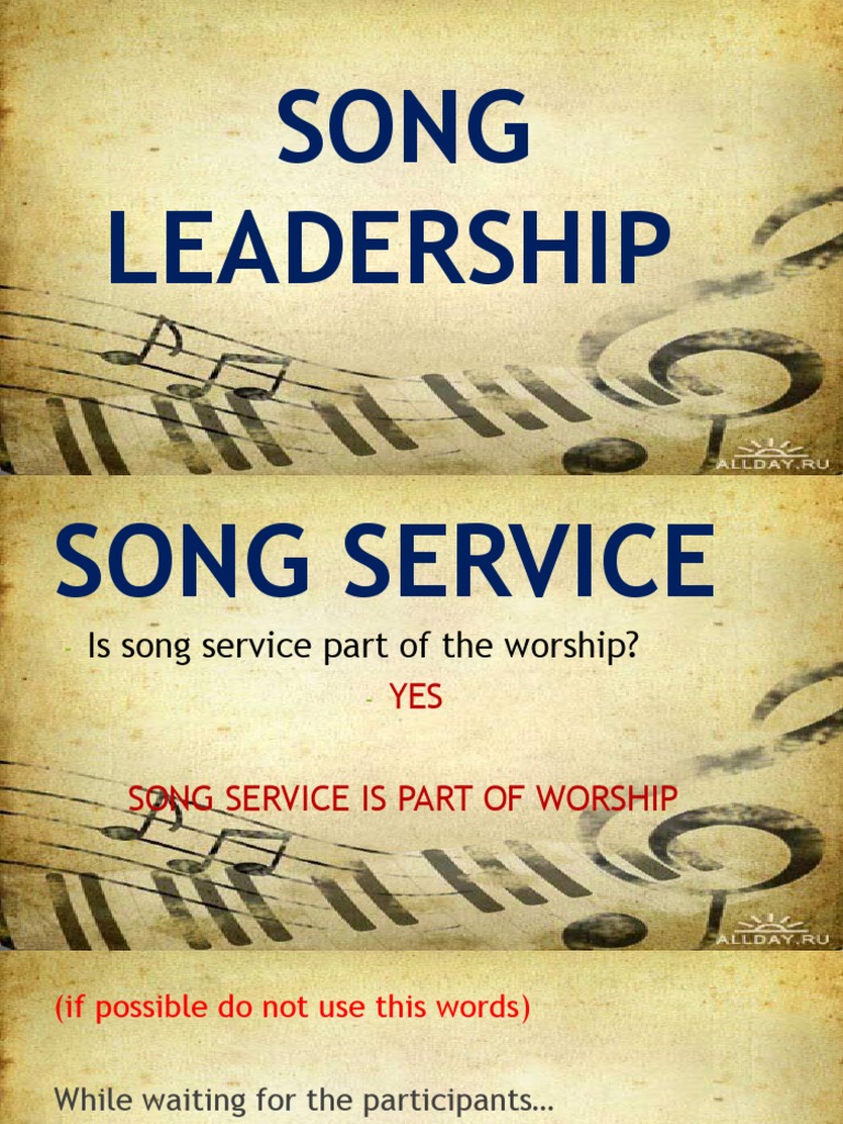 Basic Song Leadership | PDF | Hymns | Prayer