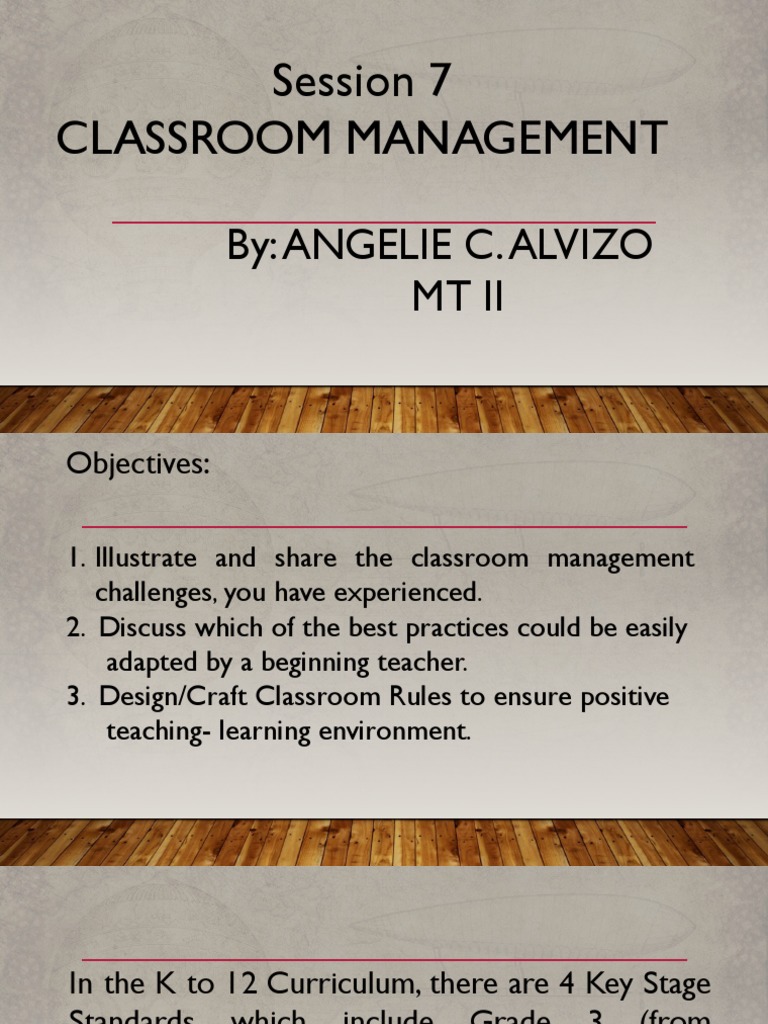 Classroom Management Strategies and Challenges | PDF | Classroom ...