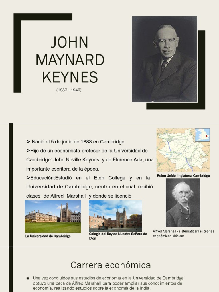 John Maynard Keynes | PDF | John Maynard Keynes | Economía keynesiana