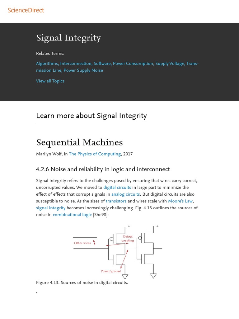 Signal Integrity PDF | PDF | Field Programmable Gate Array | Optical Fiber