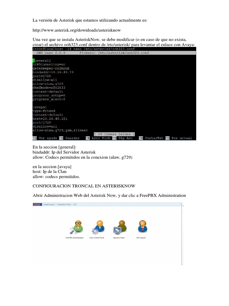 Asterisk Avaya Trunk | PDF