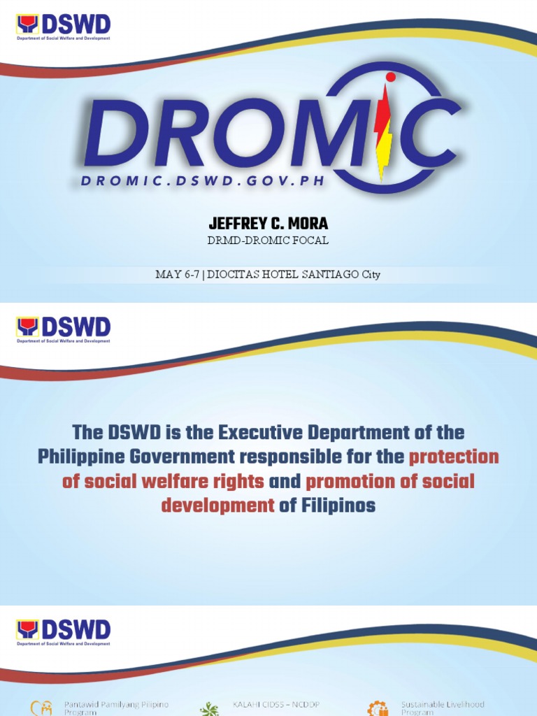 DROMIC | PDF | Emergency Management | Information And Communications ...