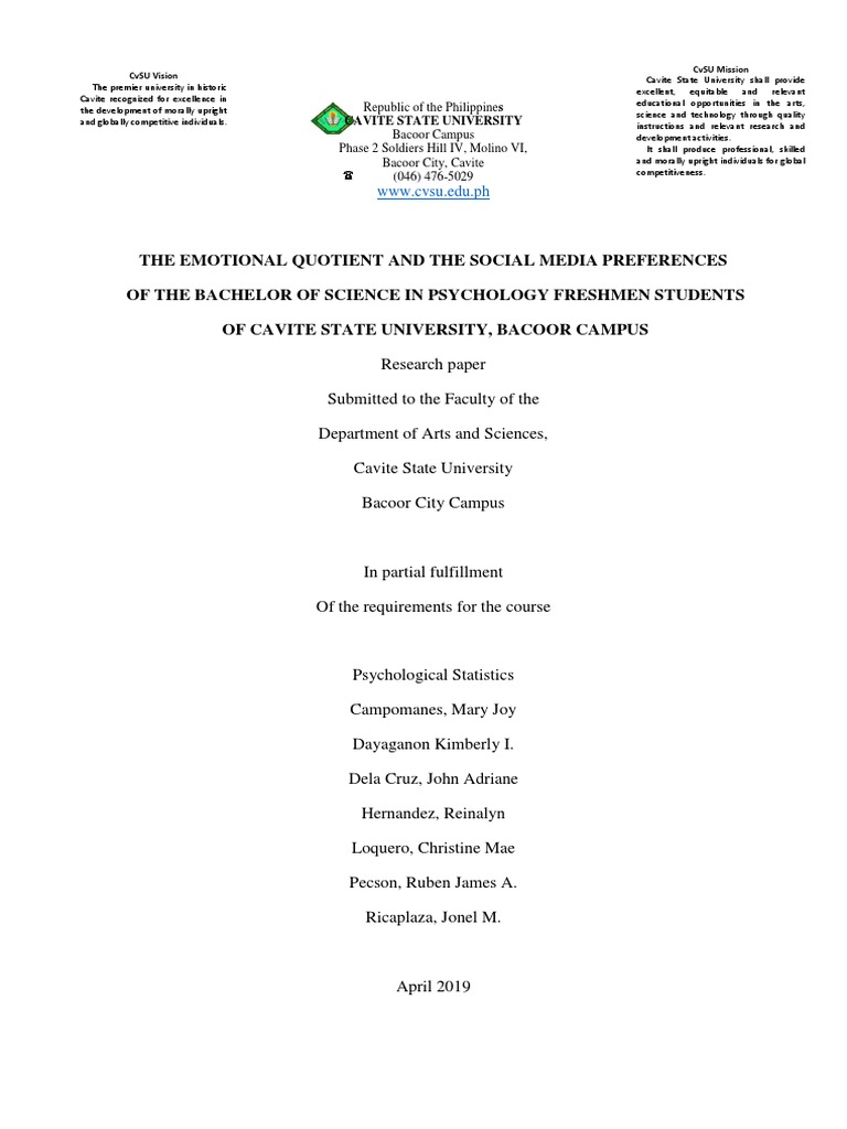 Complete Research Paper | PDF | Errors And Residuals | Social Media