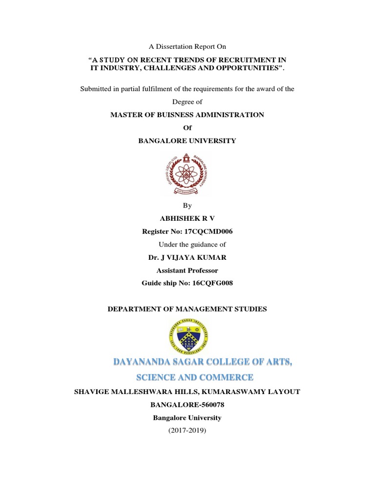 Abhi Final | PDF | Recruitment | Social Media