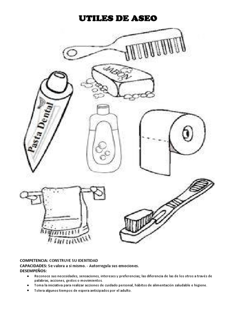 Utiles de Aseo | PDF