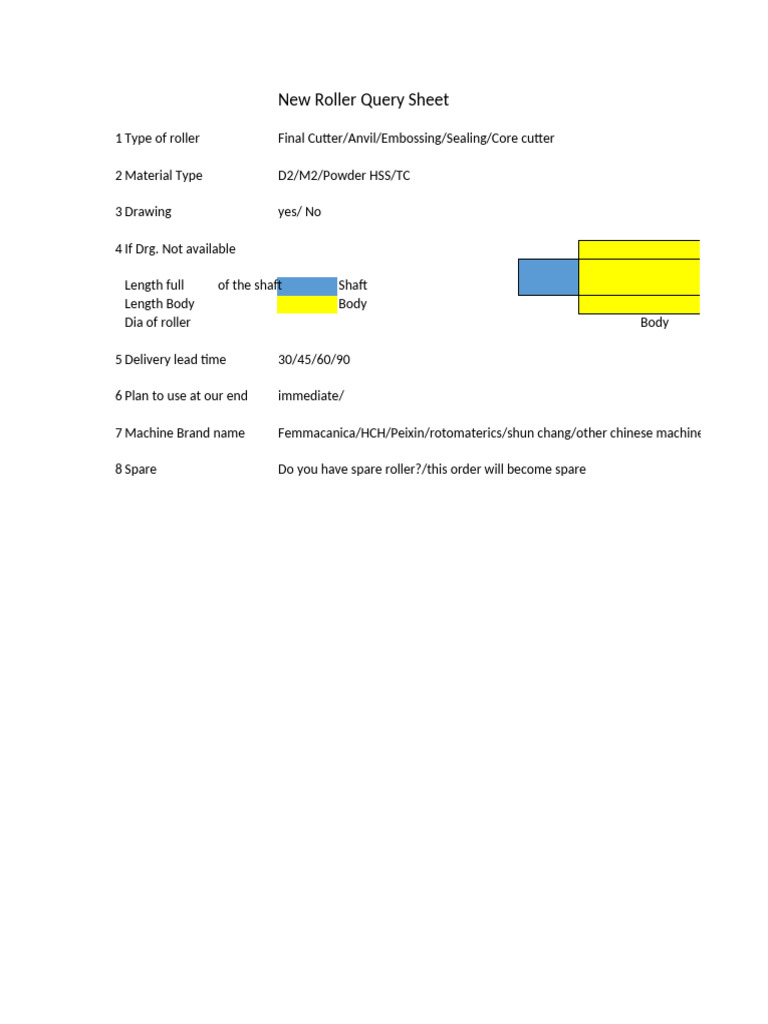 Customer Query Form | PDF