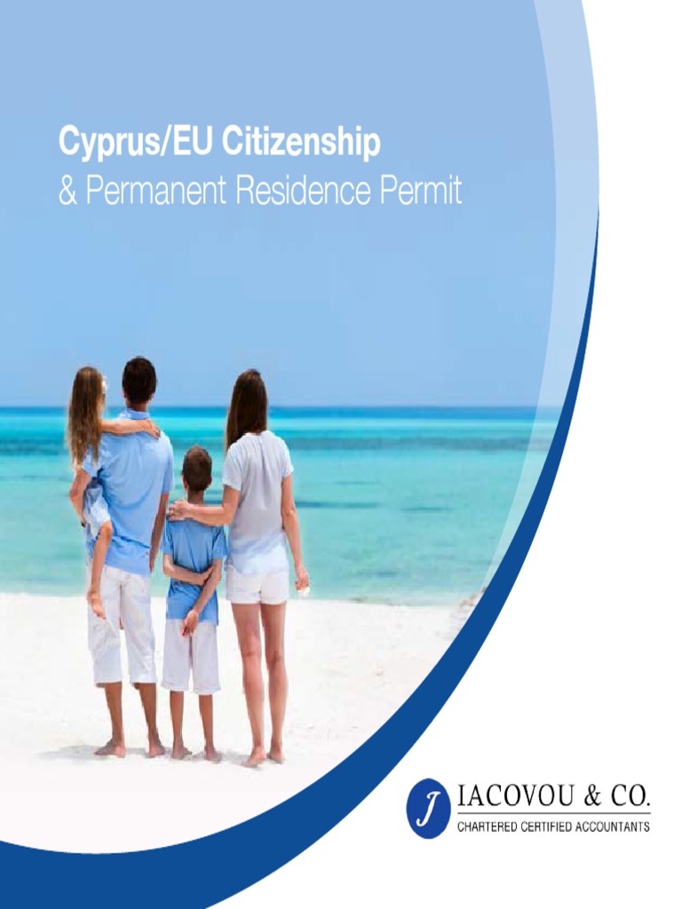 IACOVOU Cyprus EU Citizenship Permanent Residence Permit | PDF ...