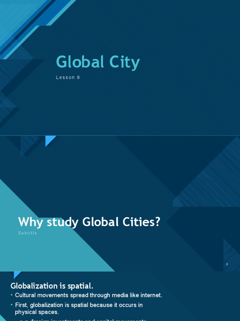 Global City | PDF | Economies