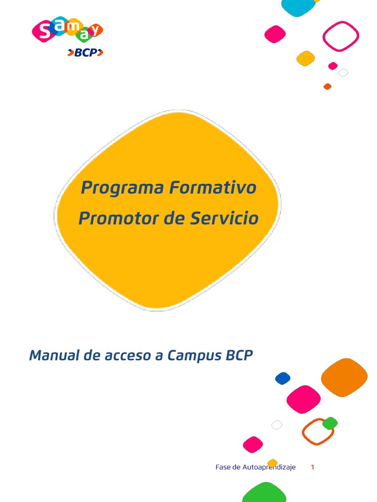 Acceso A Campus BCP FV10 PDF | PDF