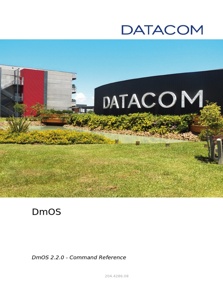 Manual Datacom DM 4250 PDF | PDF | Command Line Interface | Parameter (Computer Programming)