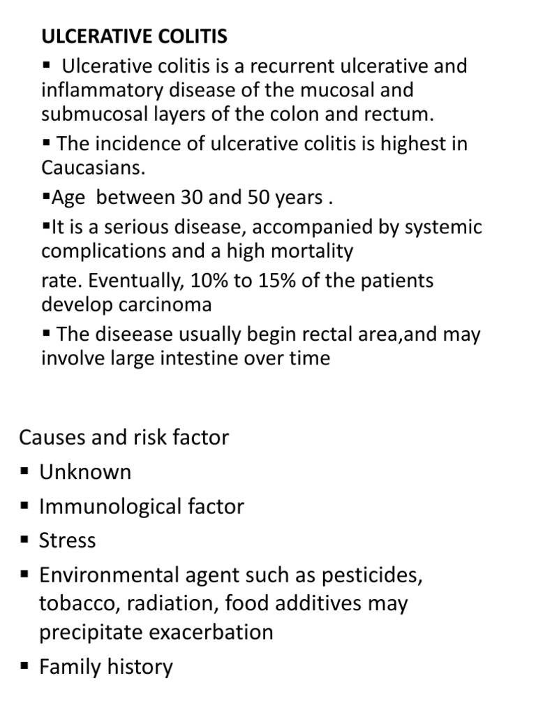 Ulcerative Colitis | PDF | Ulcerative Colitis | Gastroenterology