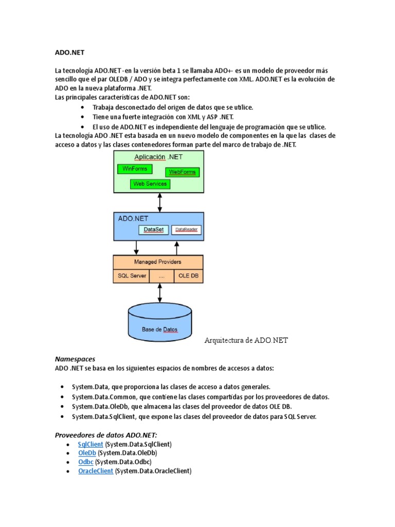 + Entity Framework | PDF | Active X Data Objects | Gestión de datos