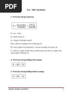 IWCF Formula Sheet - API | PDF | Continuum Mechanics | Civil Engineering