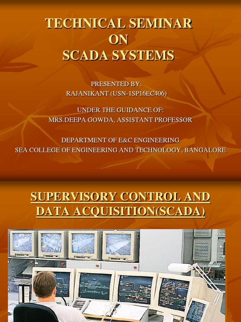Scada Final | PDF | Scada | Information And Communications Technology
