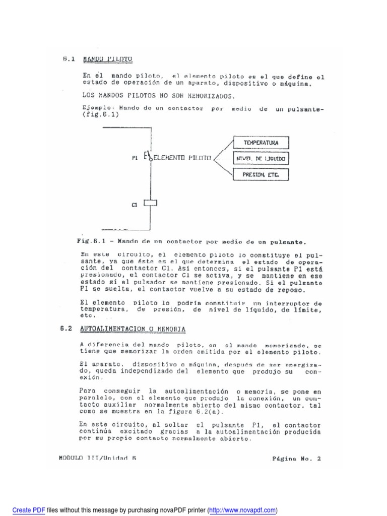 Circuitos Basicos de Control | PDF