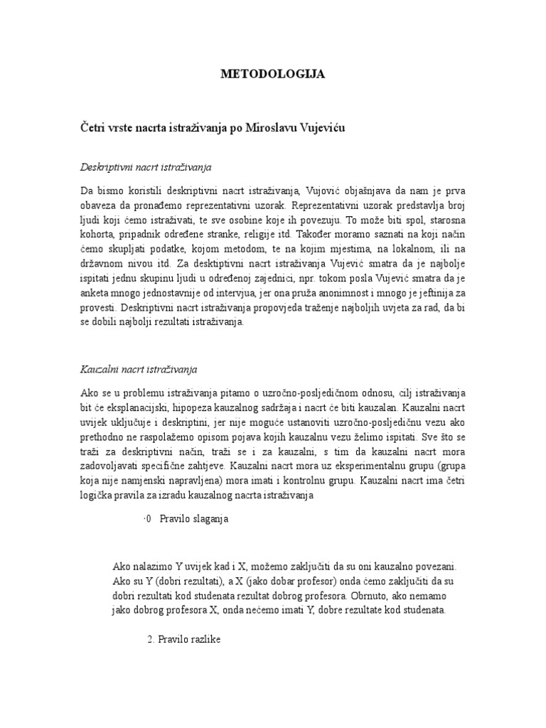 Metodologija Zadaca | PDF