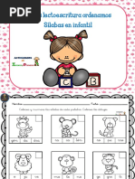 ¡Silabas Con M P S T! | PDF