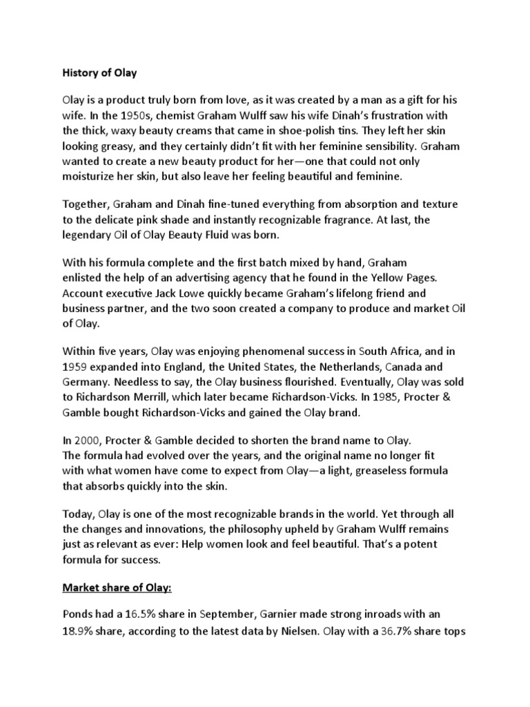 Olay Ads | PDF | Personal Hygiene Products | Cosmetics
