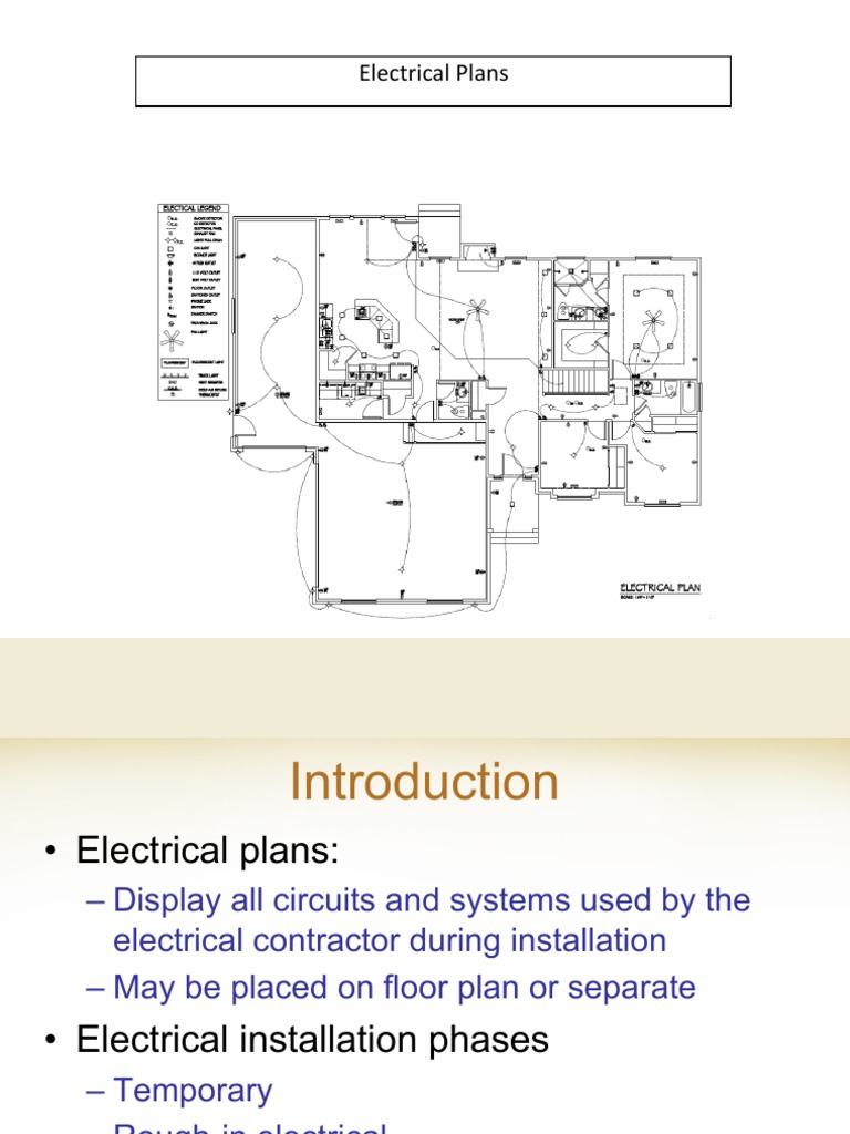 Electrical Plan | PDF | Electrical Wiring | Building Engineering
