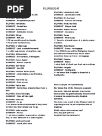 Filipinisms | PDF | English Language | Grammar