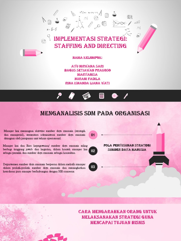 Implementasi Strategi: Staffing and Directing | PDF