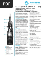 Power Cable Data Sheet | PDF | Components | Force