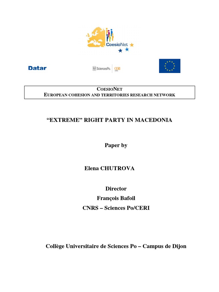 Macedonia Nationalism | PDF | Vmro Dpmne | Republic Of Macedonia