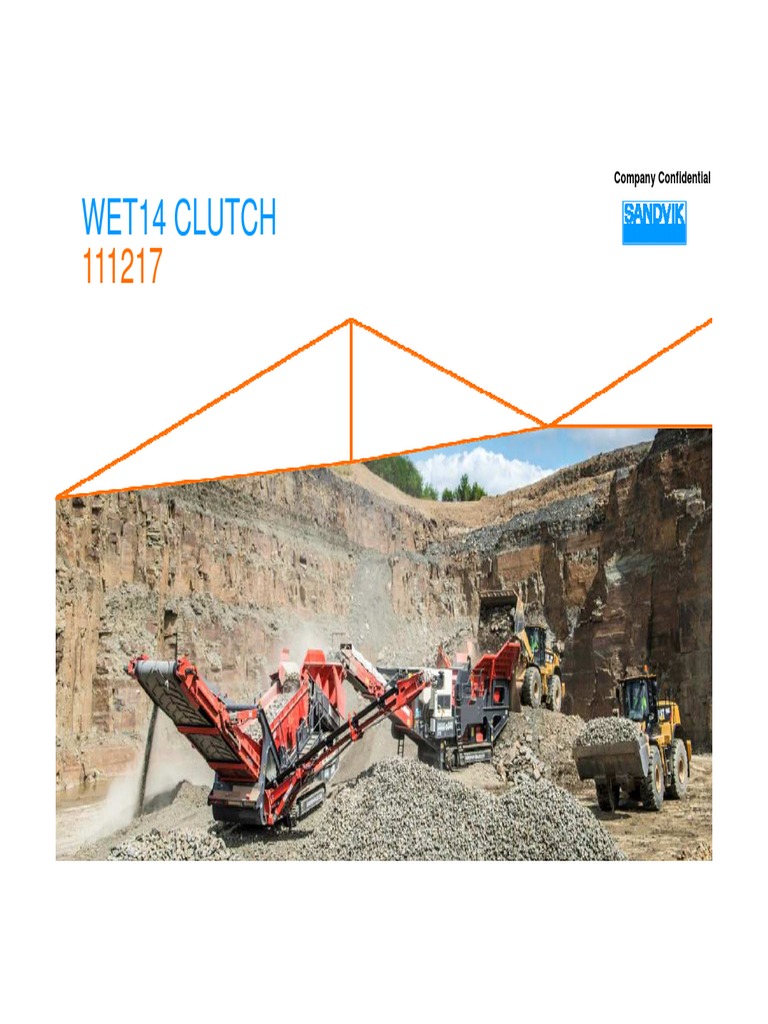 14 Wet Sandvik | PDF | Clutch | Mechanical Engineering