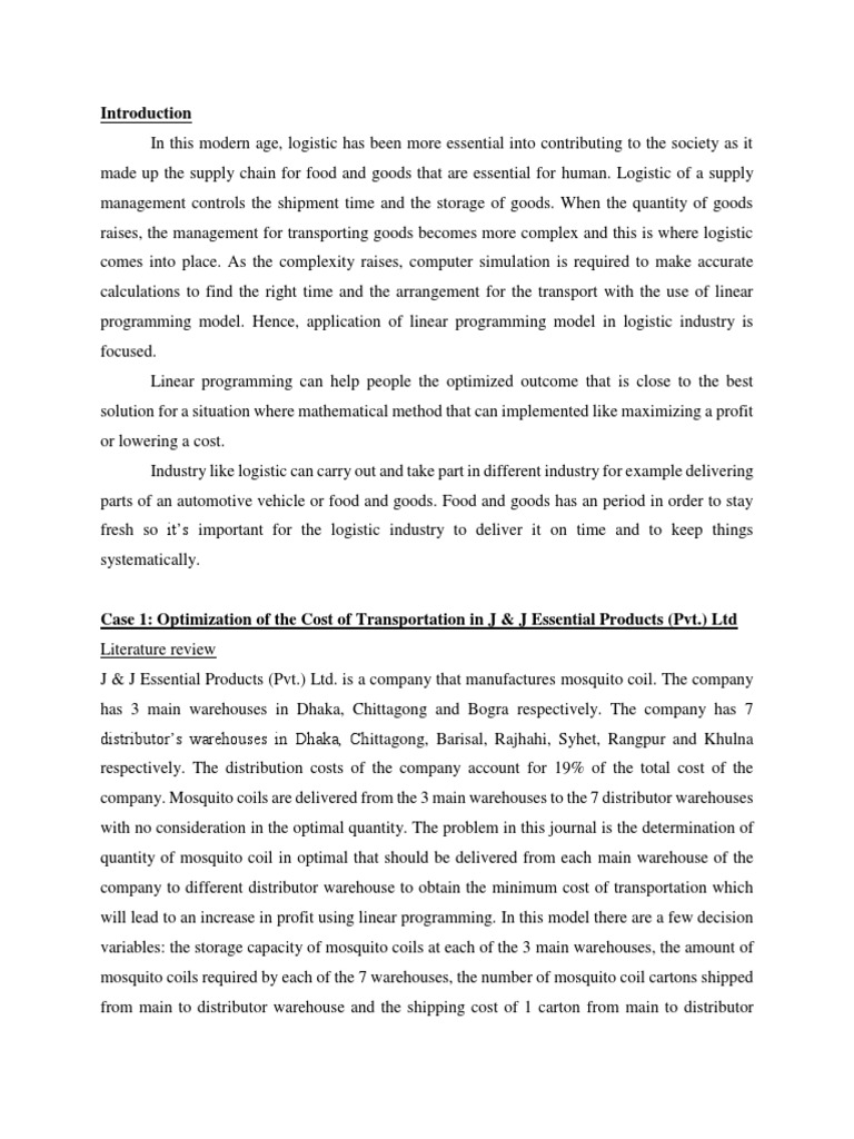 EA Assignment | PDF | Mathematical Optimization | Linear Programming