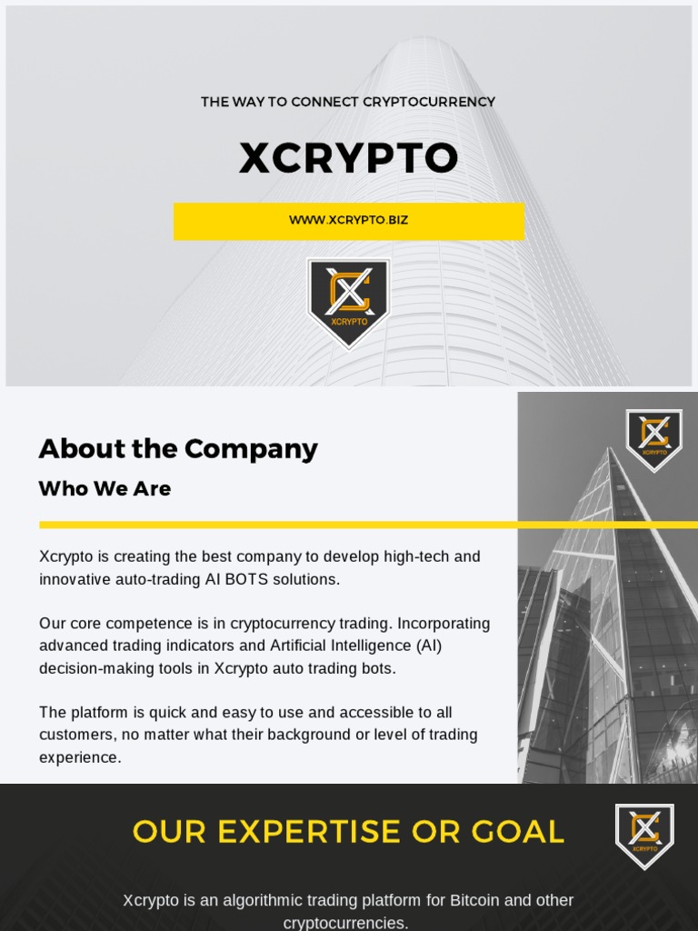 Xcrypto: The Way To Connect Cryptocurrency | Download Free PDF | Arbitrage | Cryptocurrency