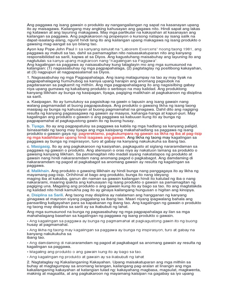 ESP Modyul 10 12 1 | PDF