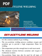 OAW Welding Process Diagram | PDF