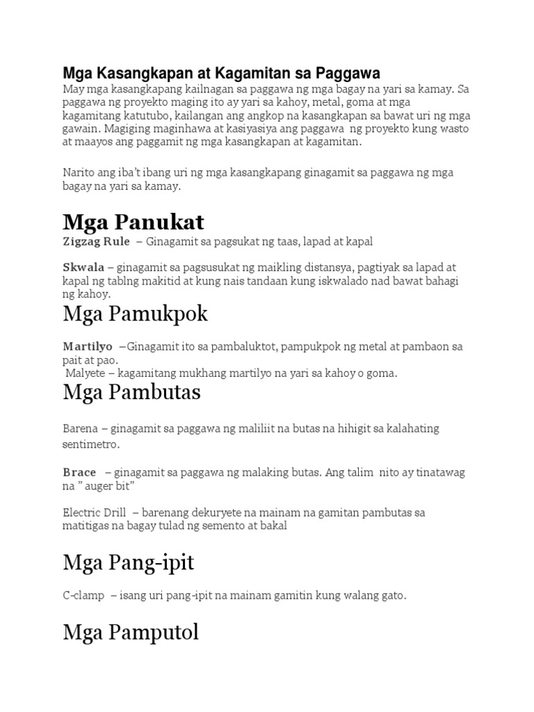 Kasangkapang Pambutas