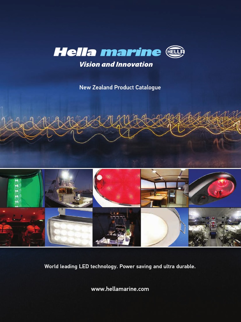 Hella Marine Catalogue New Zealand 2013 Web | PDF | Light Emitting ...