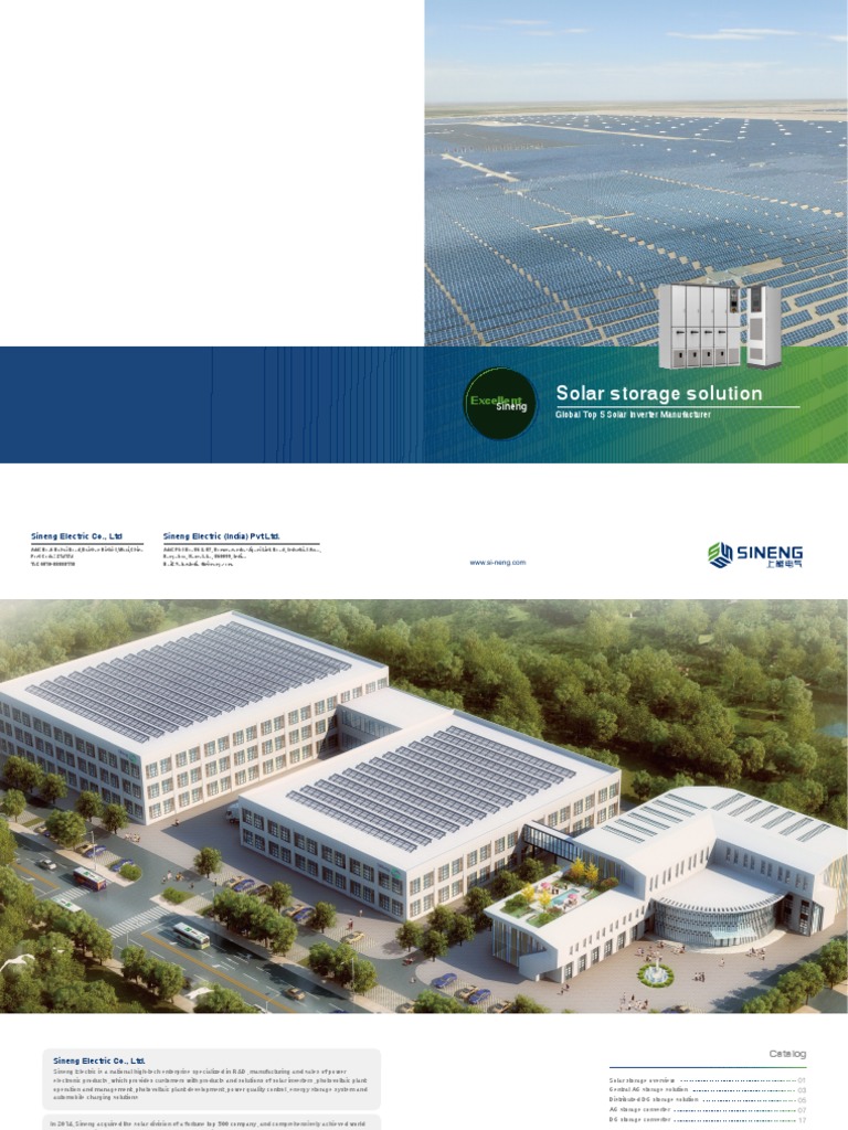 Sineng 125kW Inverter Overview | PDF | Photovoltaics | Power Inverter