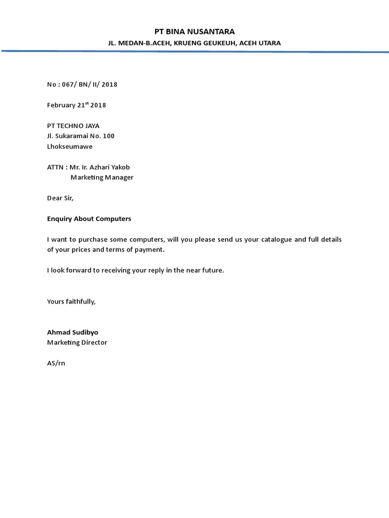 Contoh Surat English | PDF | Indonesian Rupiah | Payments