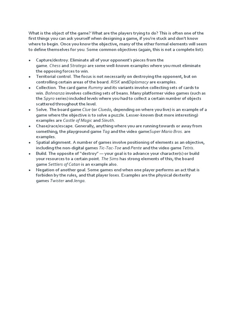 Technical Design Document and Game Design Document | PDF | Video Games ...