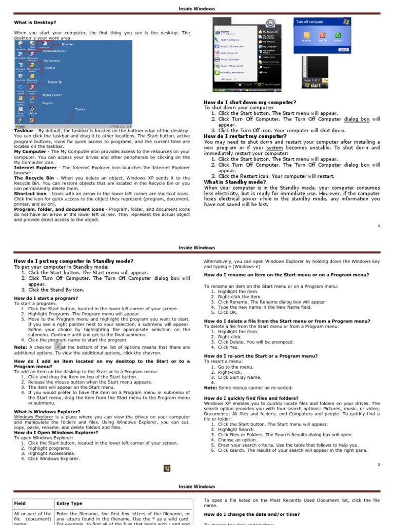 Inside Windows Desktop | PDF | Icon (Computing) | Computer File