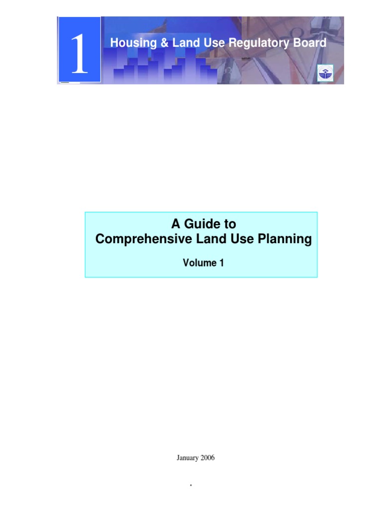 Guiding Local Governments Towards Effective Land Use Planning: A 12 ...